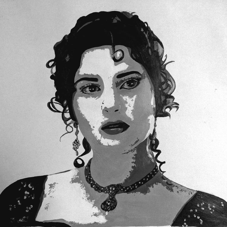 TITANIC Kate Winslet Posterized Painting Acrylic Colors With Frame - by ...