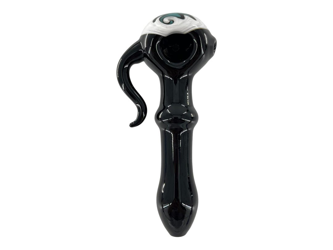 6 1/2 Inch Heavy Duty Pipe W/ Mustache Head | Heady Spoon Pipe | Unique ...