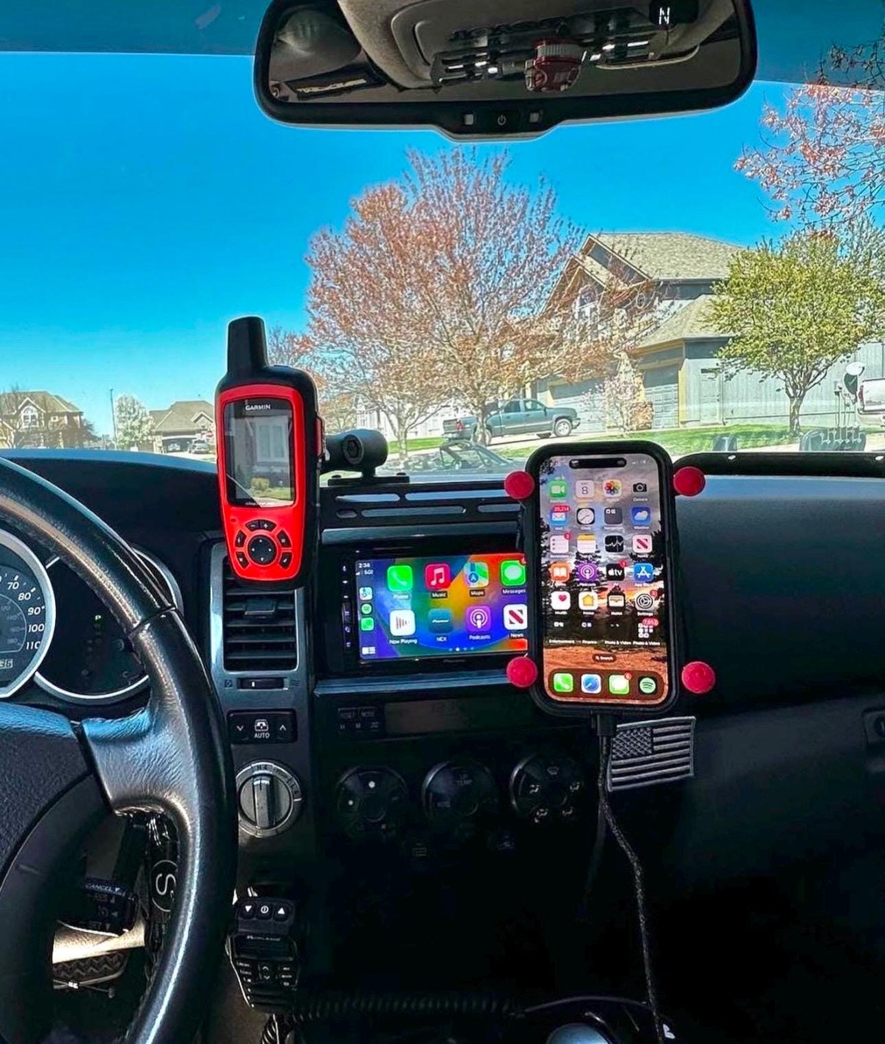 03-09 4th Gen 4runner Dash Mount Mod Gear Storage for Ram Mounts ...