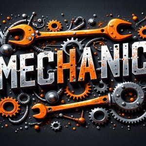 Mechanic Tools Tumbler Wrap: Garage Decor, Auto Repair Gift - Etsy