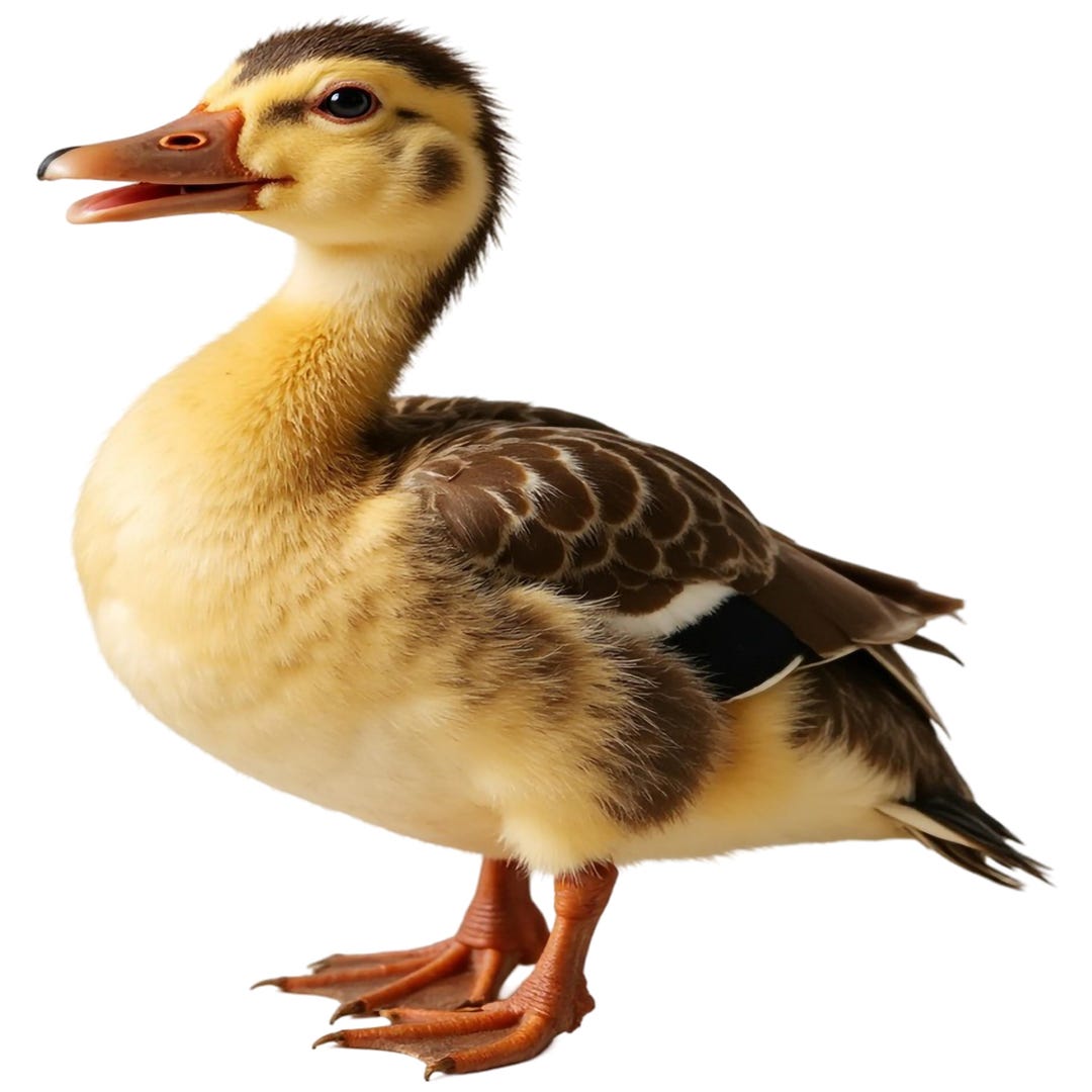 20 Photorealistic Duck Clipart Farm Baby Ducklings PNG Real Duck Art ...