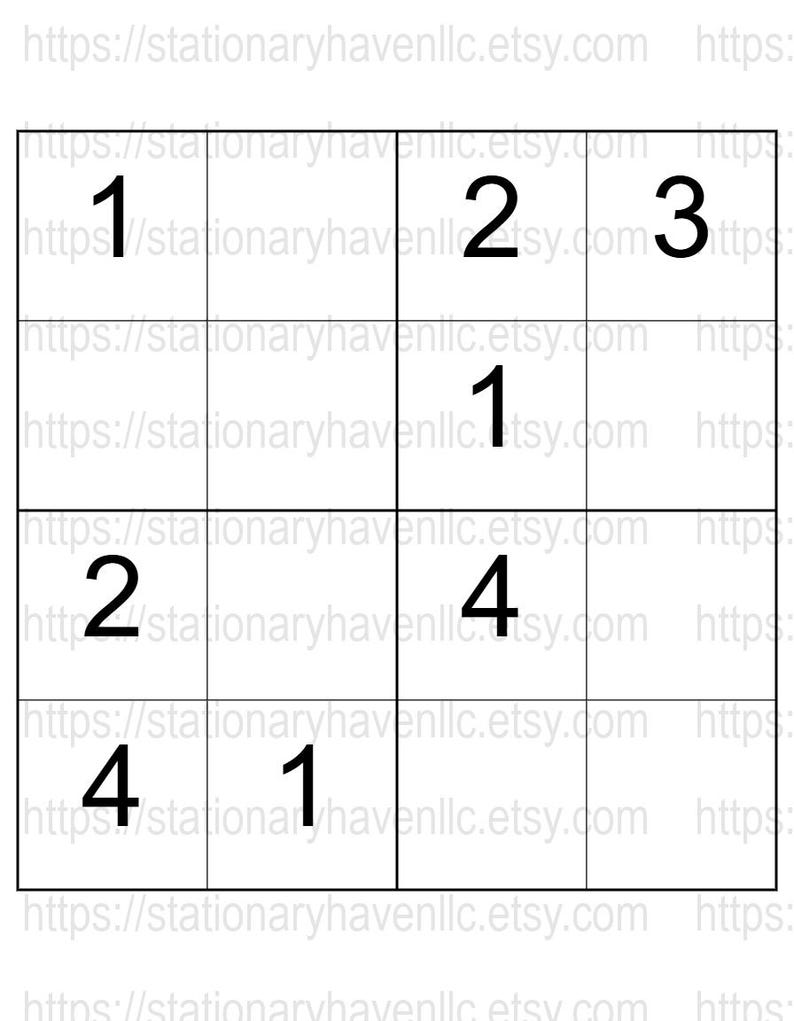 20 Easy Sudoku Puzzles, Beginner Friendly Logic Game, Brain Training ...