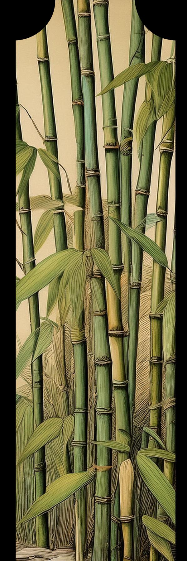 Printable Bamboo Bookmarks | 5 Digital 300 DPI Designs | Zen Nature ...