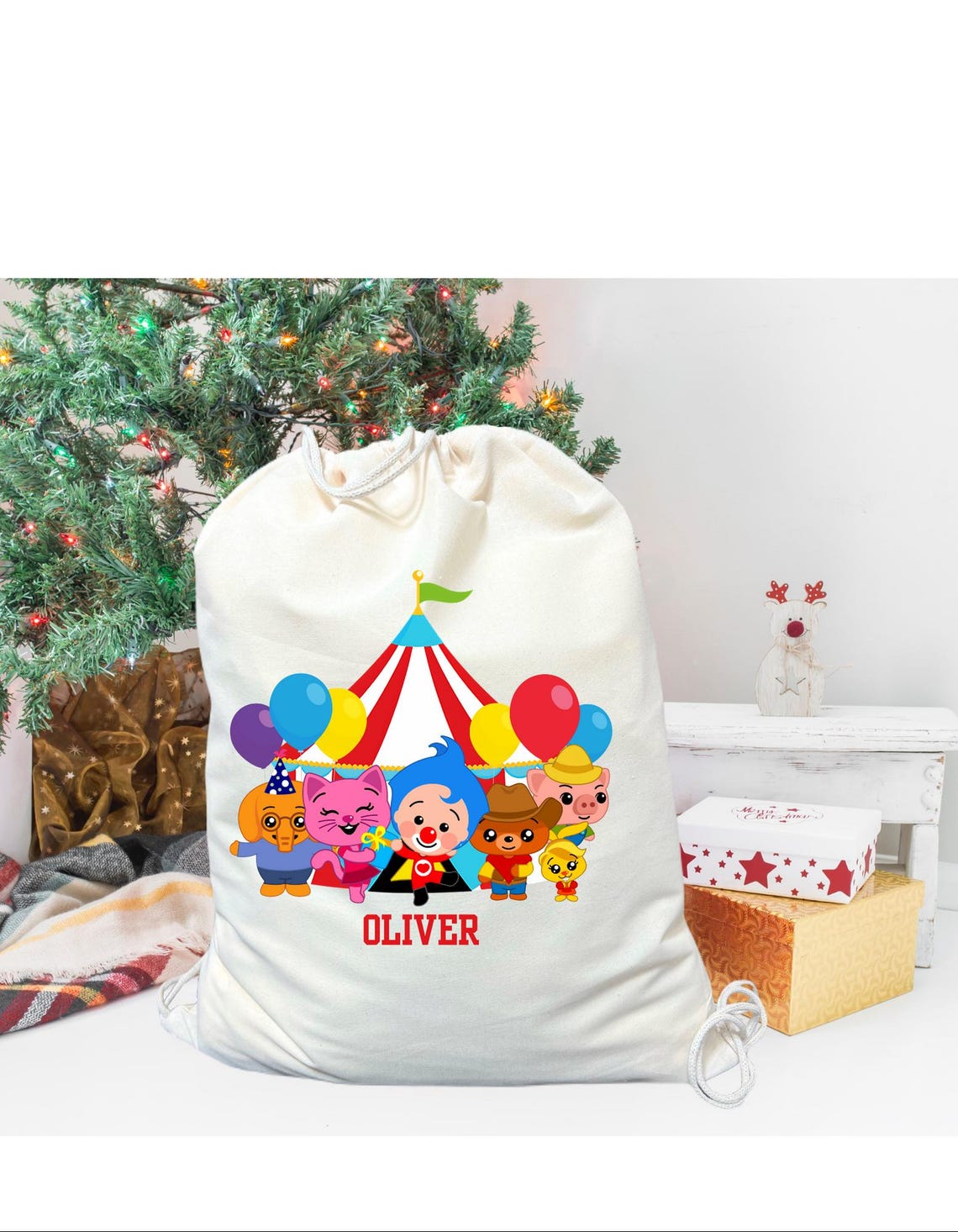 Custom Name Plim Plim Backpackt, Carnival Birthday Backpack, Birthday ...