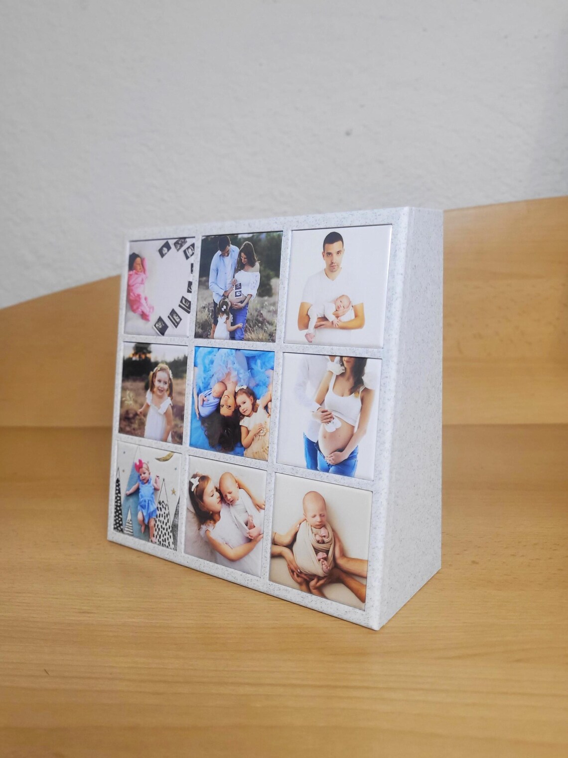 2x2" Magnetic Photo Frame 3D Print File: Square Collage (commercial Use ...
