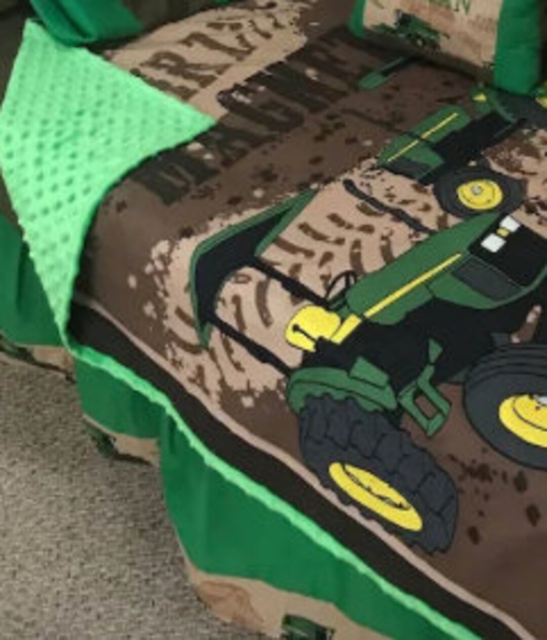 Tractor Baby Bedding 4 Piece Set - Etsy