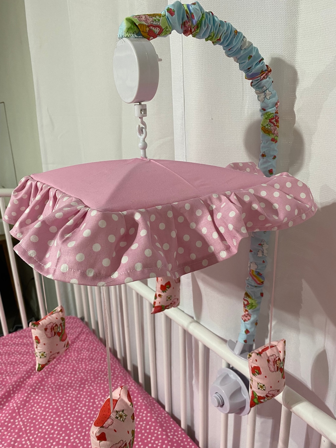 Strawberry Shortcake Ruffled Musical Crib Mobile - Etsy