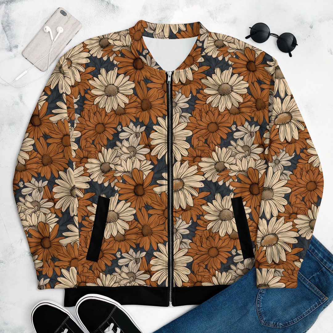 Unisex Boho Bomber Jacket - Etsy
