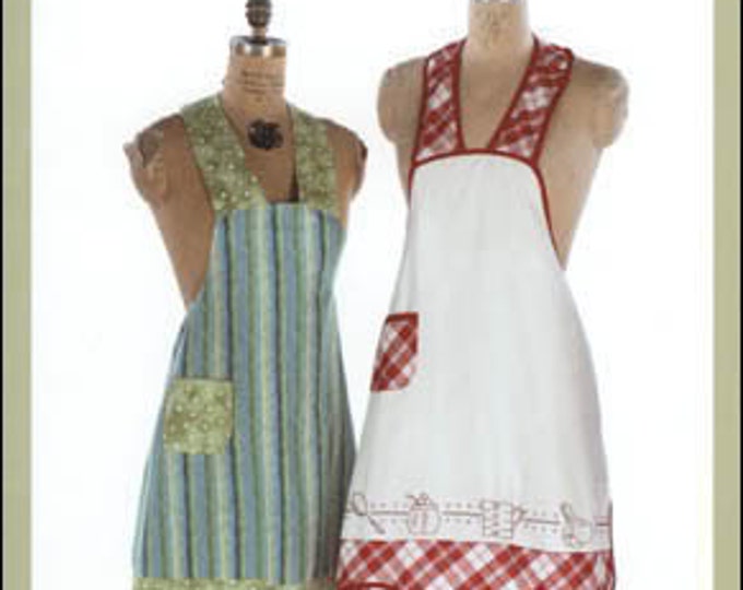 Cook's Cover up Apron Sewing Pattern Indygo Junction IJ733 - Etsy