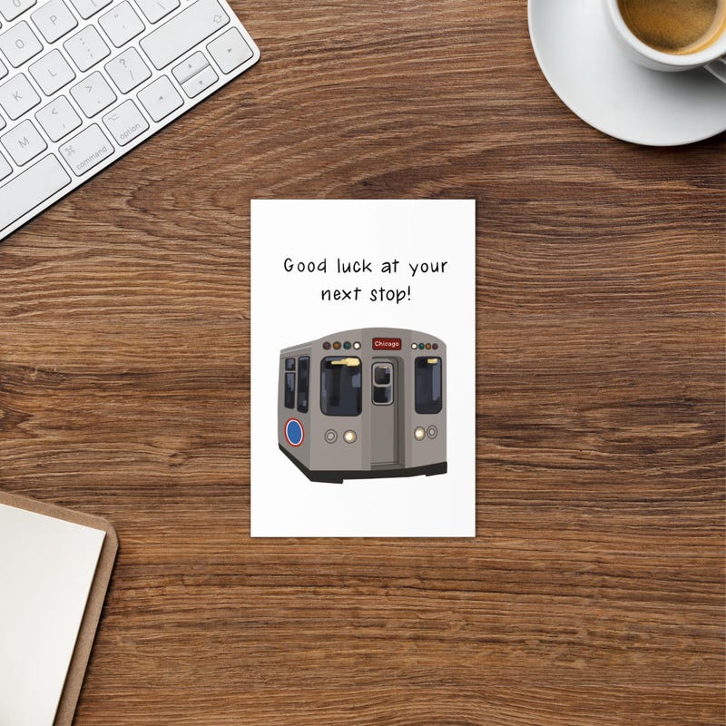 Moving to Chicago Card - Etsy