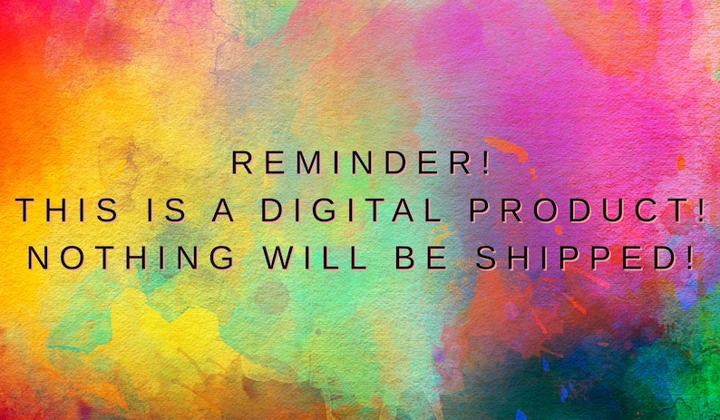 Happy Birthday Banner Digital Painted Banner - Etsy