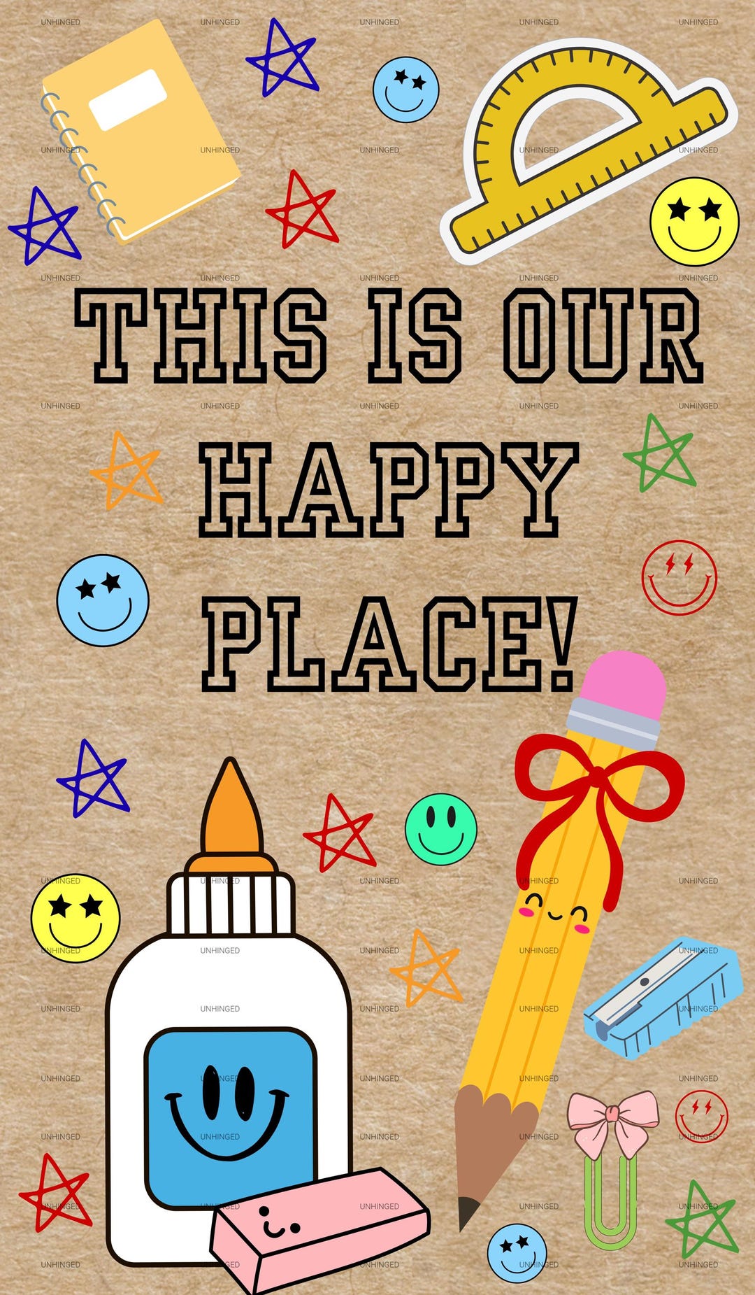 Welcome Back to School Banner Digital Painted Banner, Instant Download ...