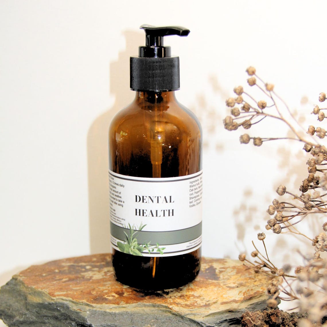 Dental Health Tincture Kit Make Your Own Natural Herbal Homeopathic DIY ...