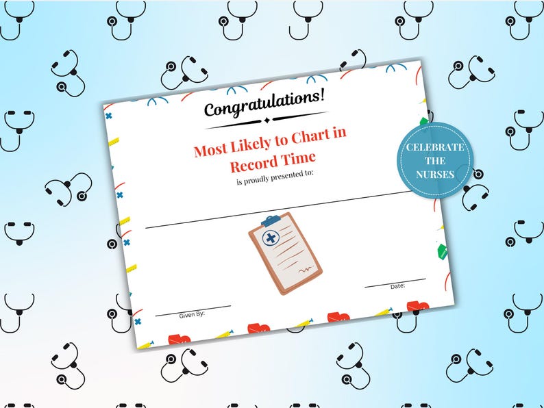 Nurse Superlatives, Nursing Awards Funny, Funny Nurse Awards, Nurses ...