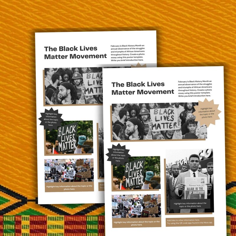 Blm Poster - Etsy