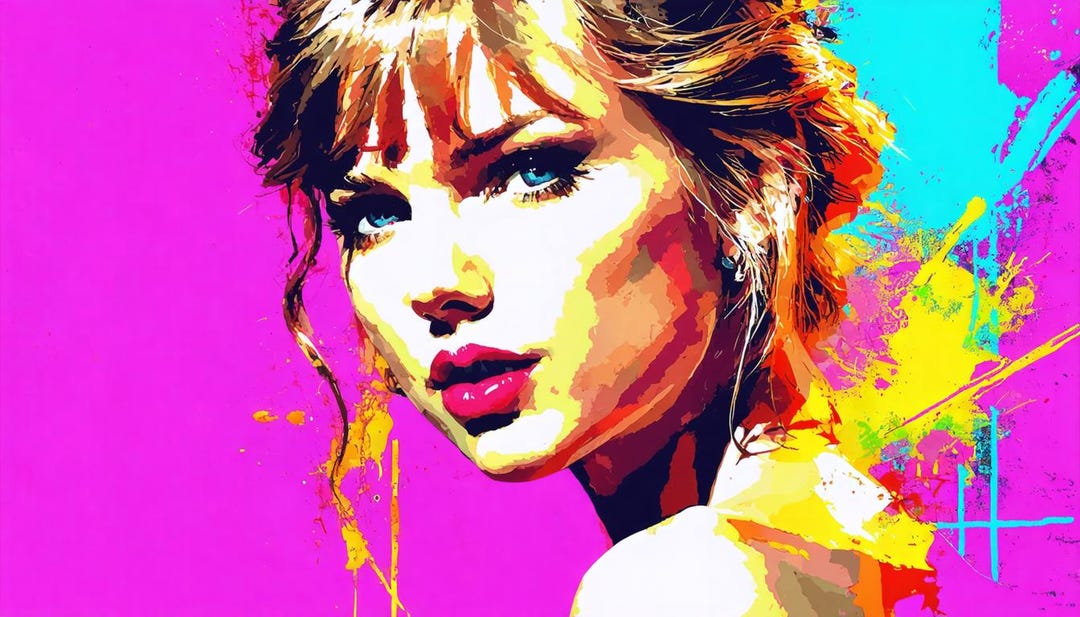 Taylor Pop Art Printable | Taylor Poster| Swift Tour | Trendy Pop Art ...