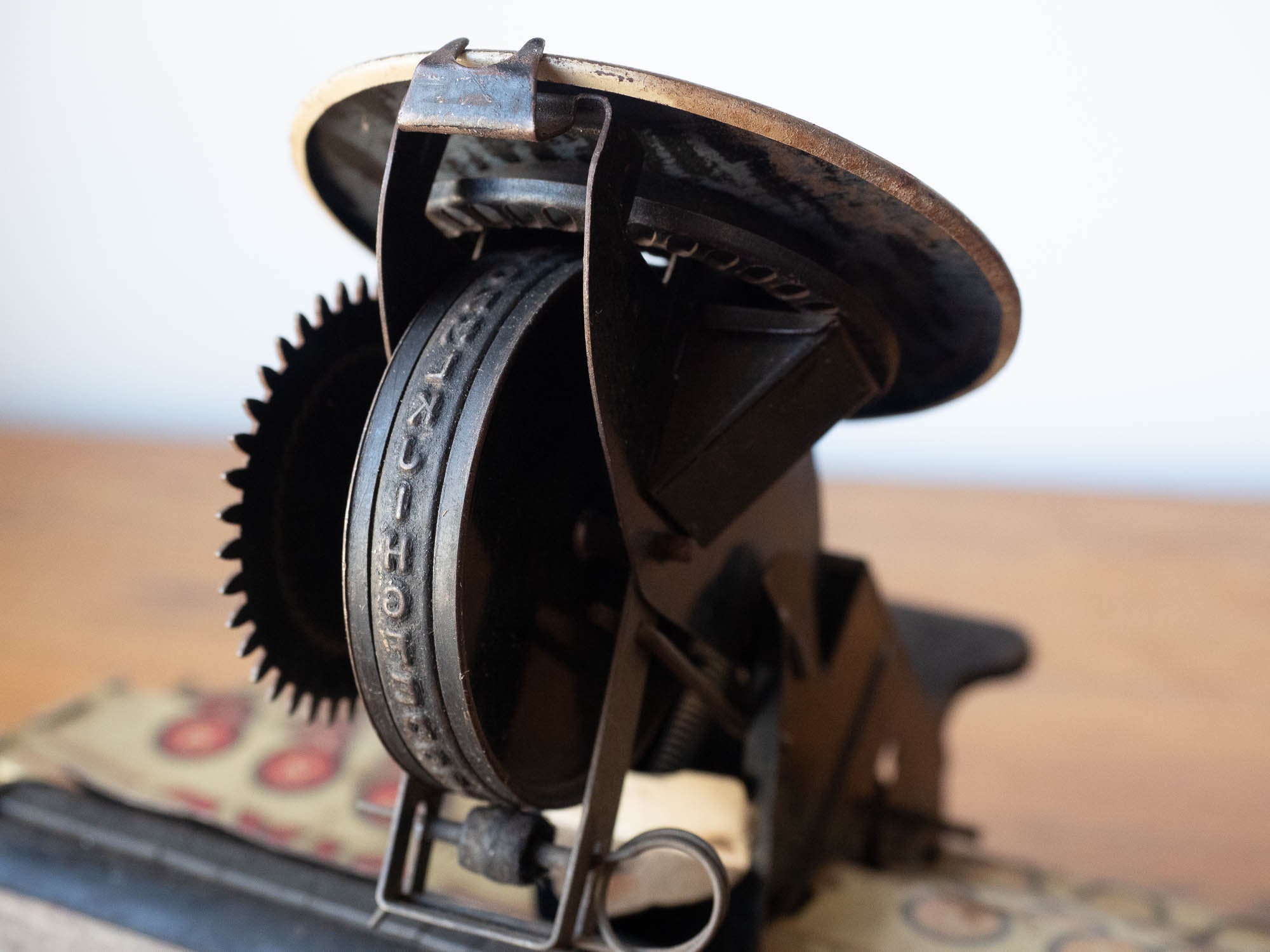 Vintage Super Dial Typewriter, Patent Pending Marx Co. Tin Child's Toy ...