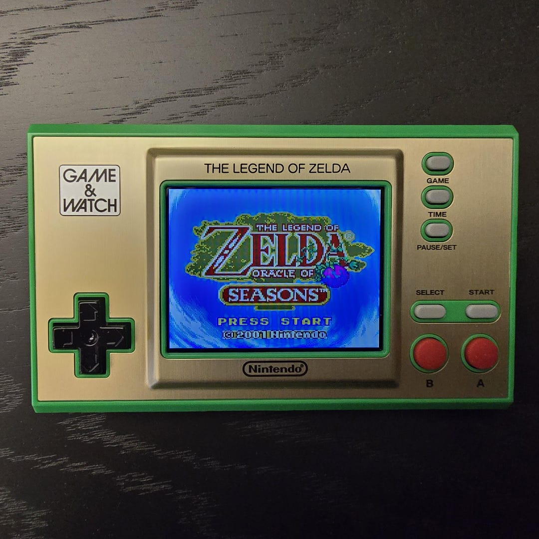 MODDED Zelda Game and Watch 16 MB Flash - Etsy UK