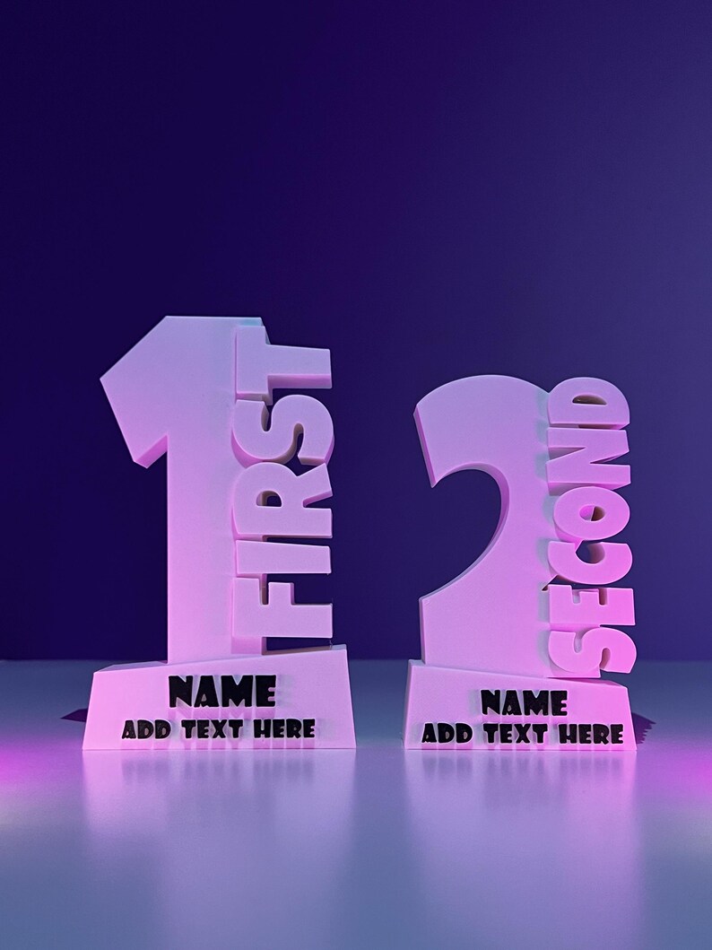 Personalized 3D Trophy: Custom Award for Achievements, Comedy, Events ...