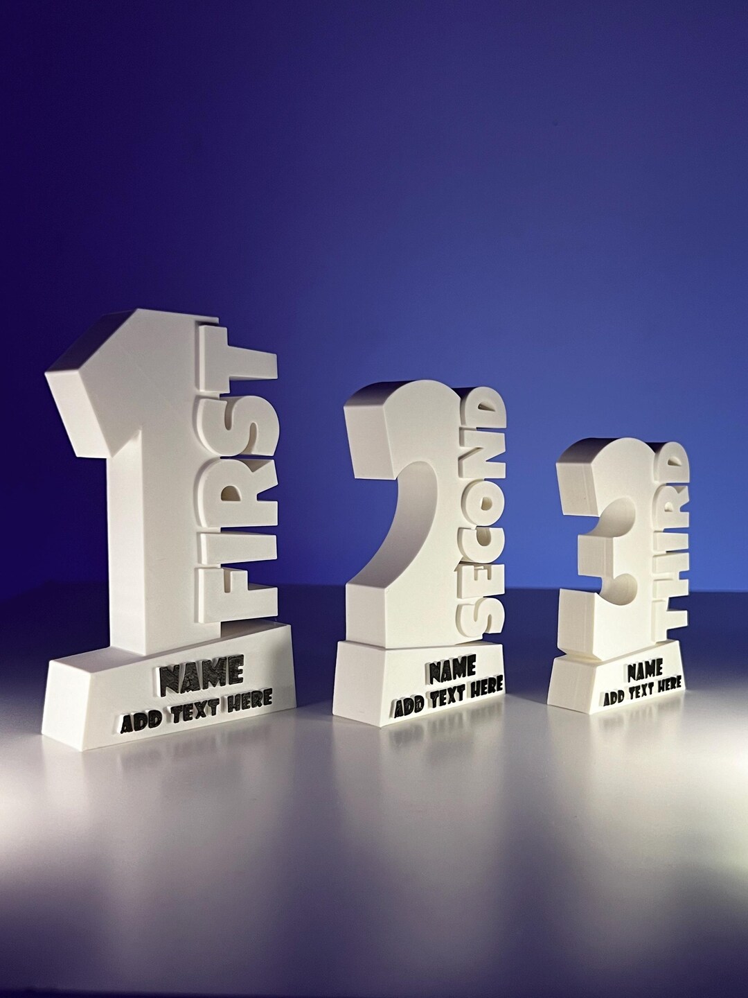 New Personalized 3D Trophy: Custom Award for Achievements, Comedy ...