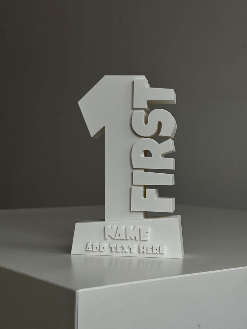 Personalized 3D Trophy: Custom Award for Achievements, Comedy, Events ...