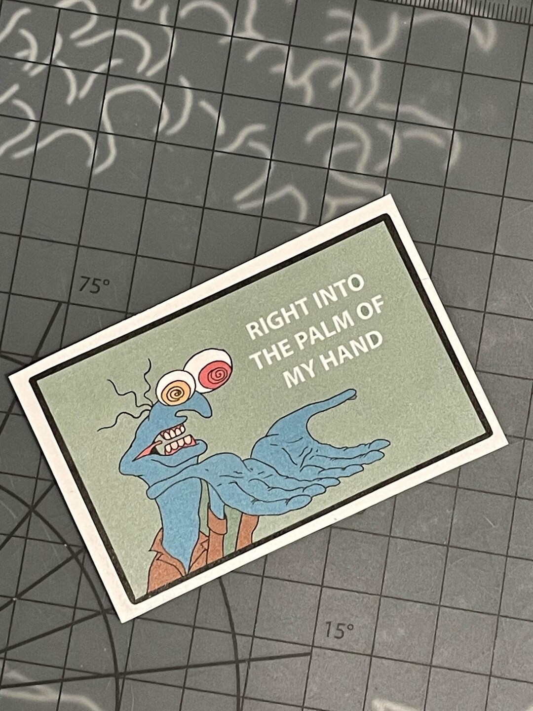 Land Lord Smiling Friends Vinyl Sticker - Etsy