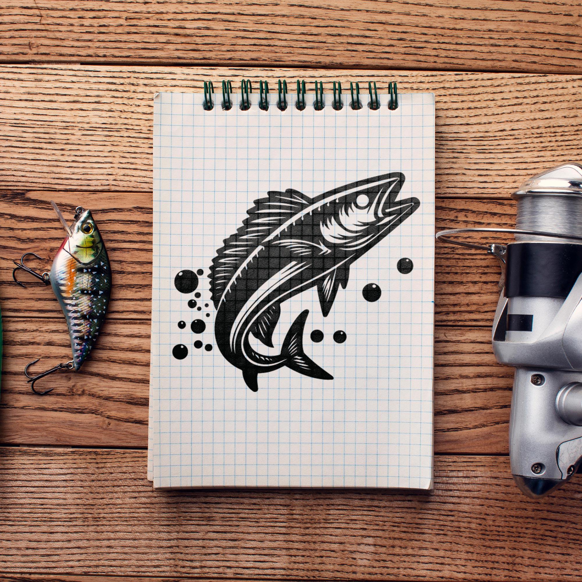 Fish Trout SVG Bundle, Trout Fishing SVG, Fishing Trout PNG, Fishing ...