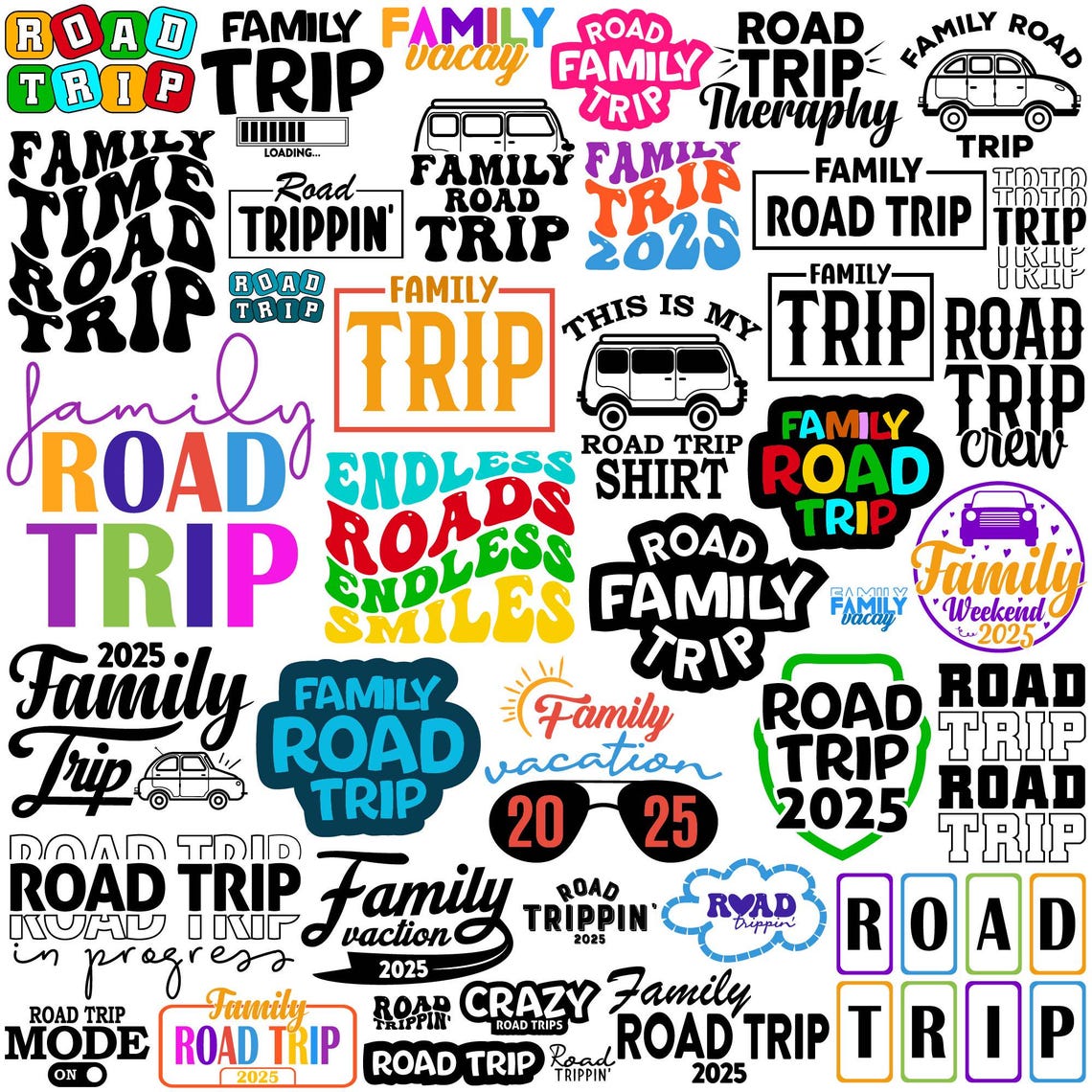 Family Road Trip SVG, Family Road Trip PNG, Family Road Trip Design ...
