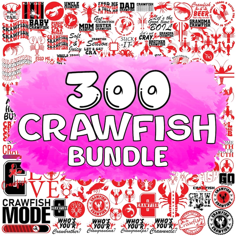Crawfish Boils Svg - Etsy UK