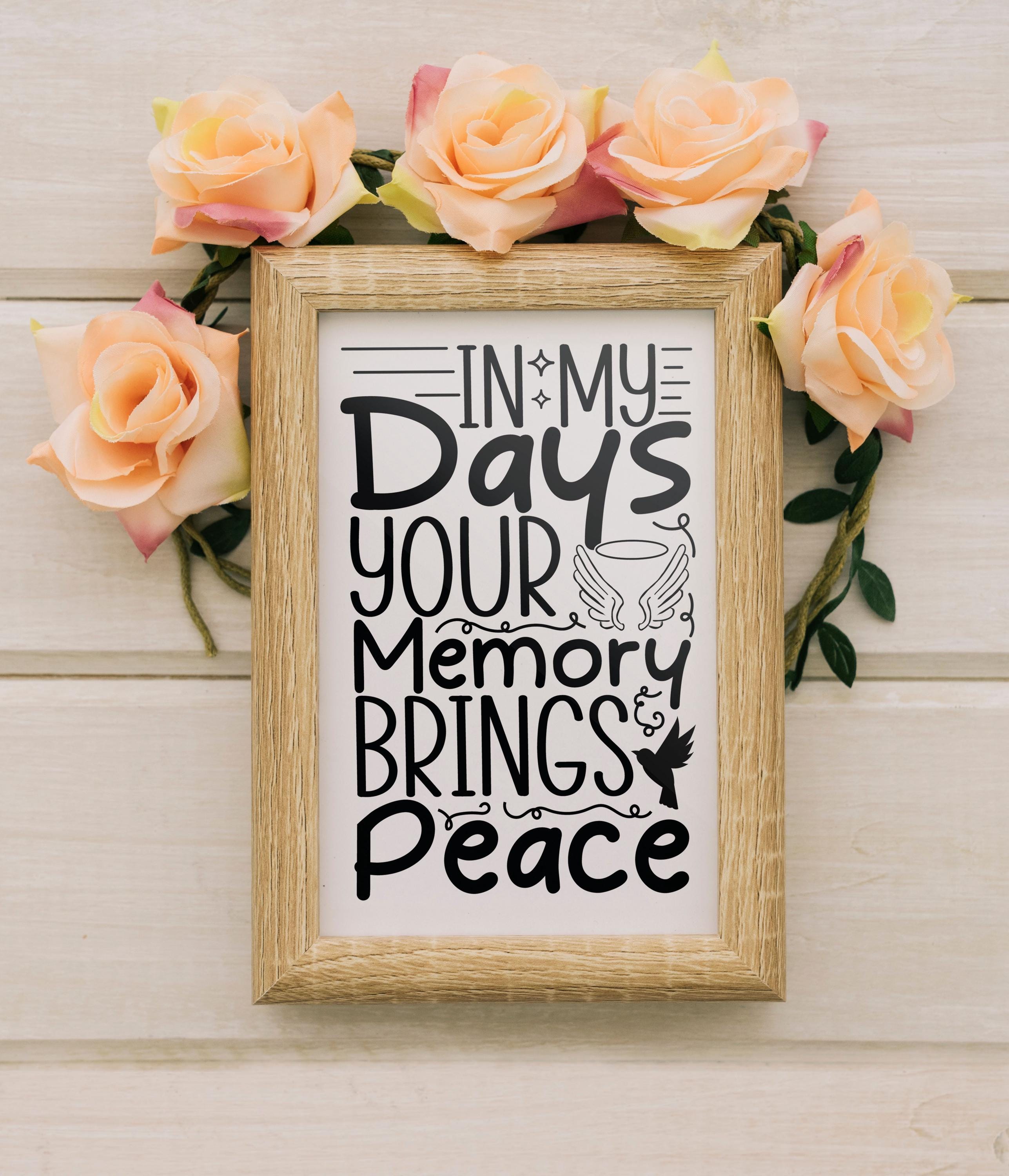 Memorial SVG Bundle: Loving Memory Designs (digital Download) - Etsy