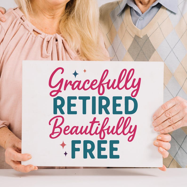 Retirement Quotes SVG Bundle, Funny Retired Svg, Cut File (digital ...
