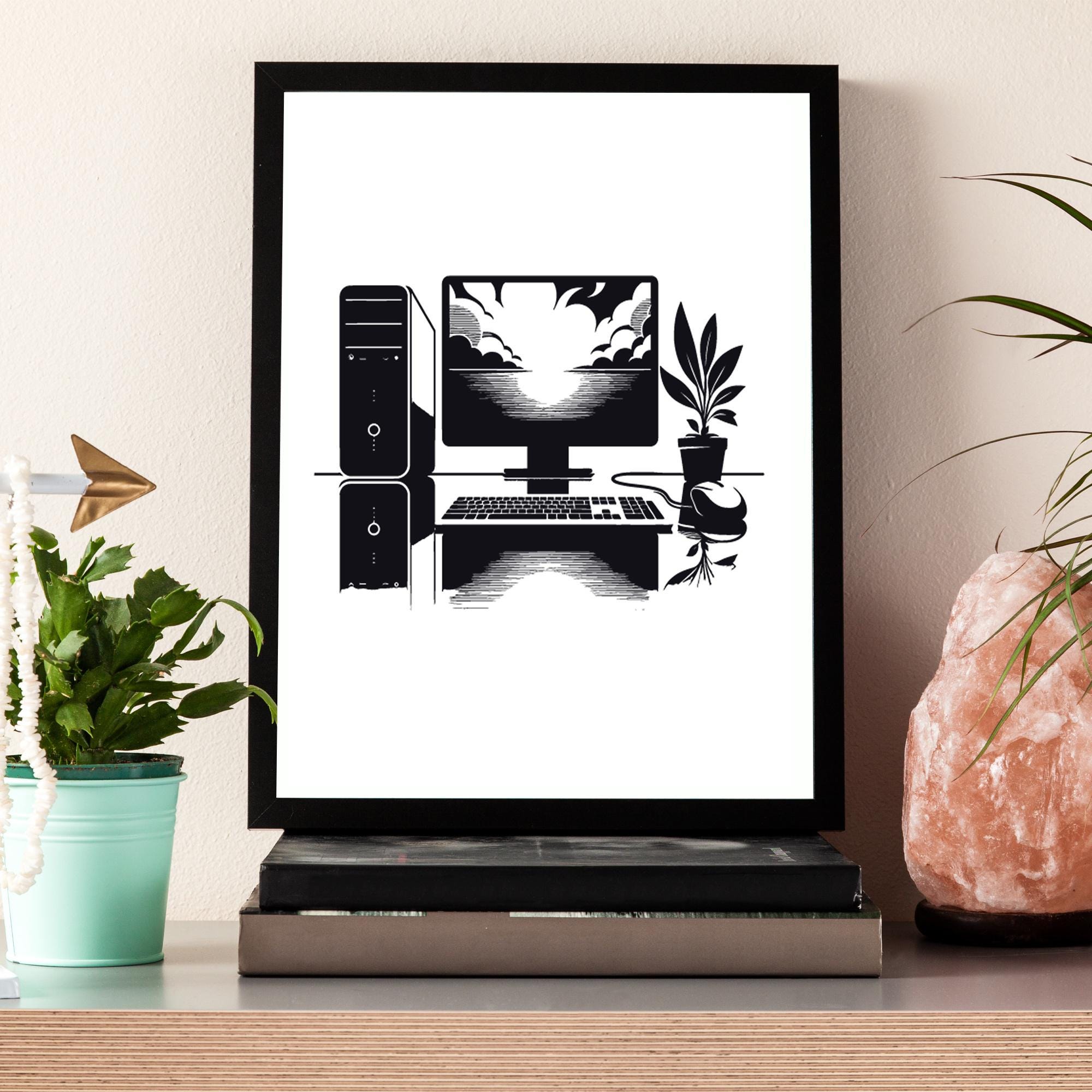 Computer SVG Bundle ~ Laptop SVG ~ Desktop SVG ~ Moniter Svg ~ Computer ...