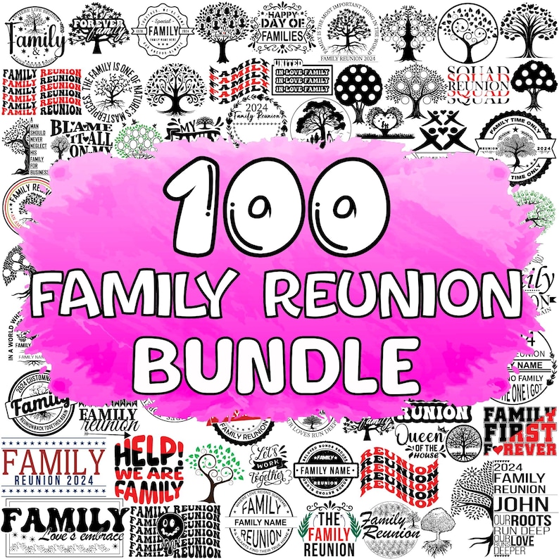 Family Reunion SVG Bundle: Vacation Cut Files (digital) - Etsy