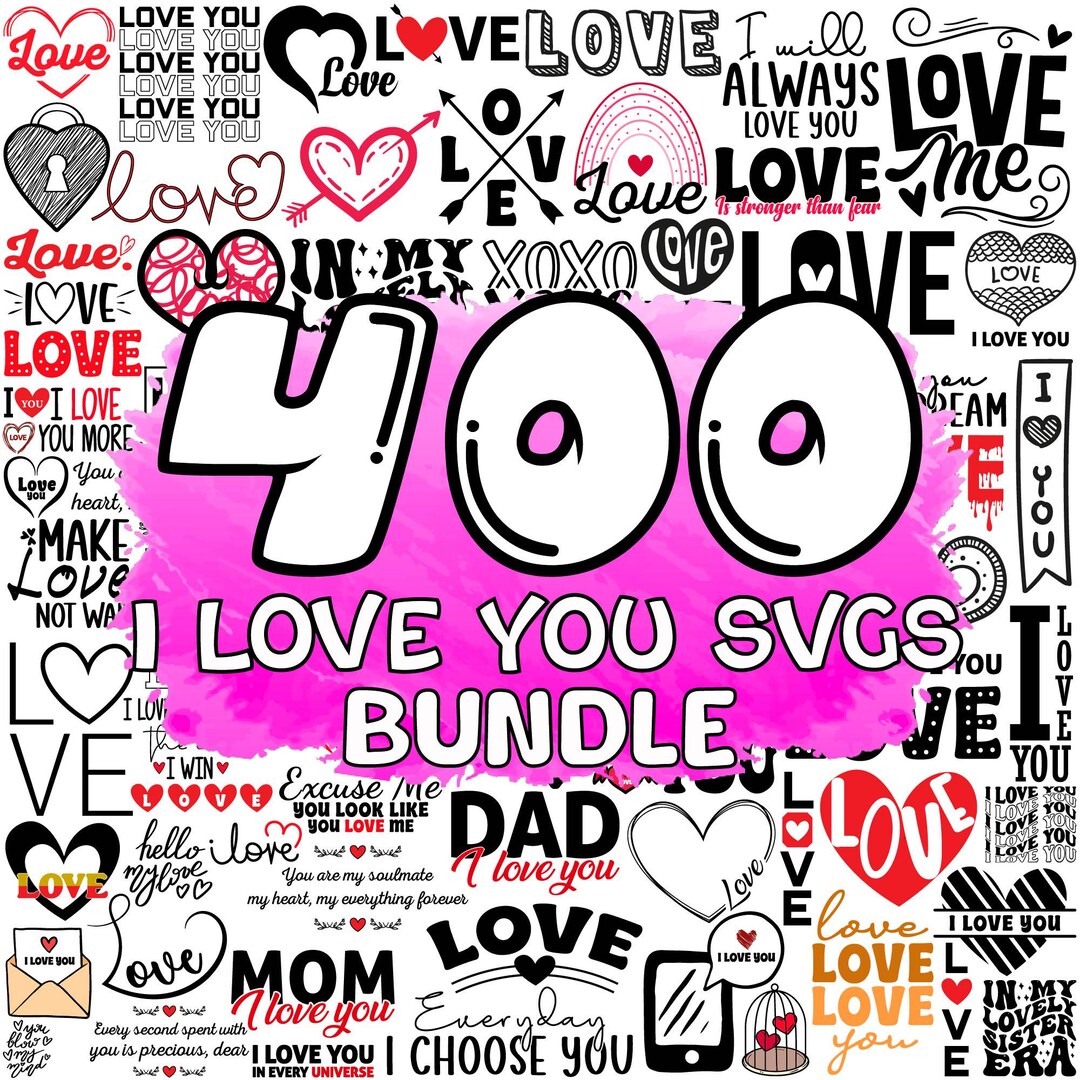 I Love You SVG, I Love You Svg PNG Bundle, I Love You Clipart ...
