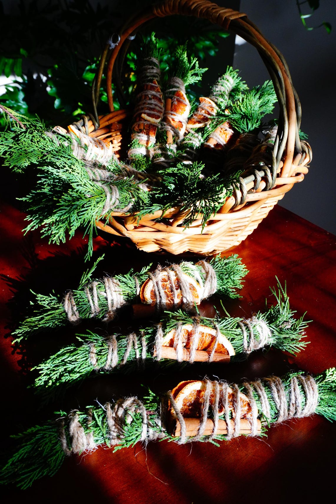 Winter Solstice Cedar Smudge Stick | Smudge Stick | Cedar Stick ...