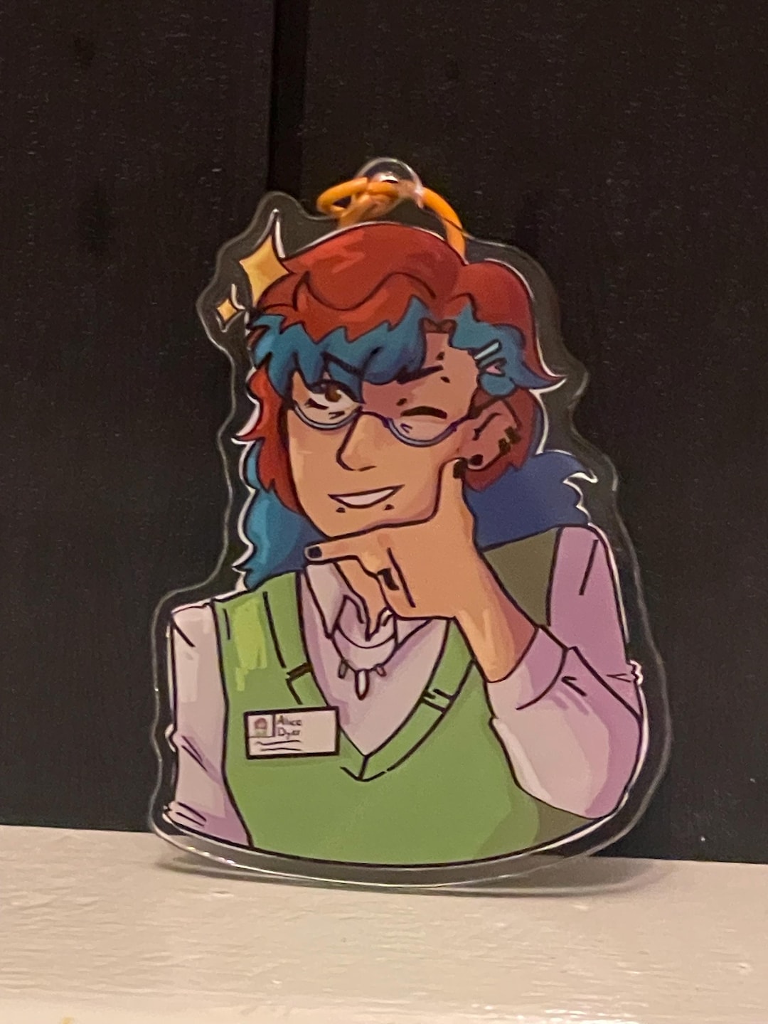 The Magnus Protocol Alice Dyer Keychain - Etsy