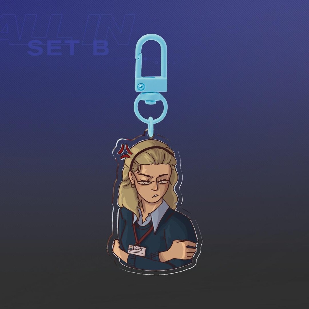 The Magnus Protocol Gwendolyn Bouchard Keychain - Etsy