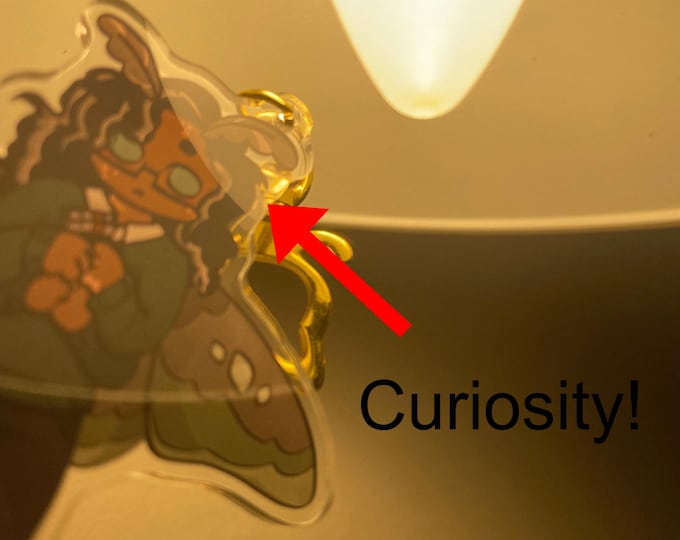 The Magnus Archives - Jonathan Sims / the Archivist Moth Keychain - Etsy