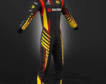 Hand Made Go Kart Racing Suit CIK/FIA Level 2 Standard Customize Race Suit in All Sizes With ...