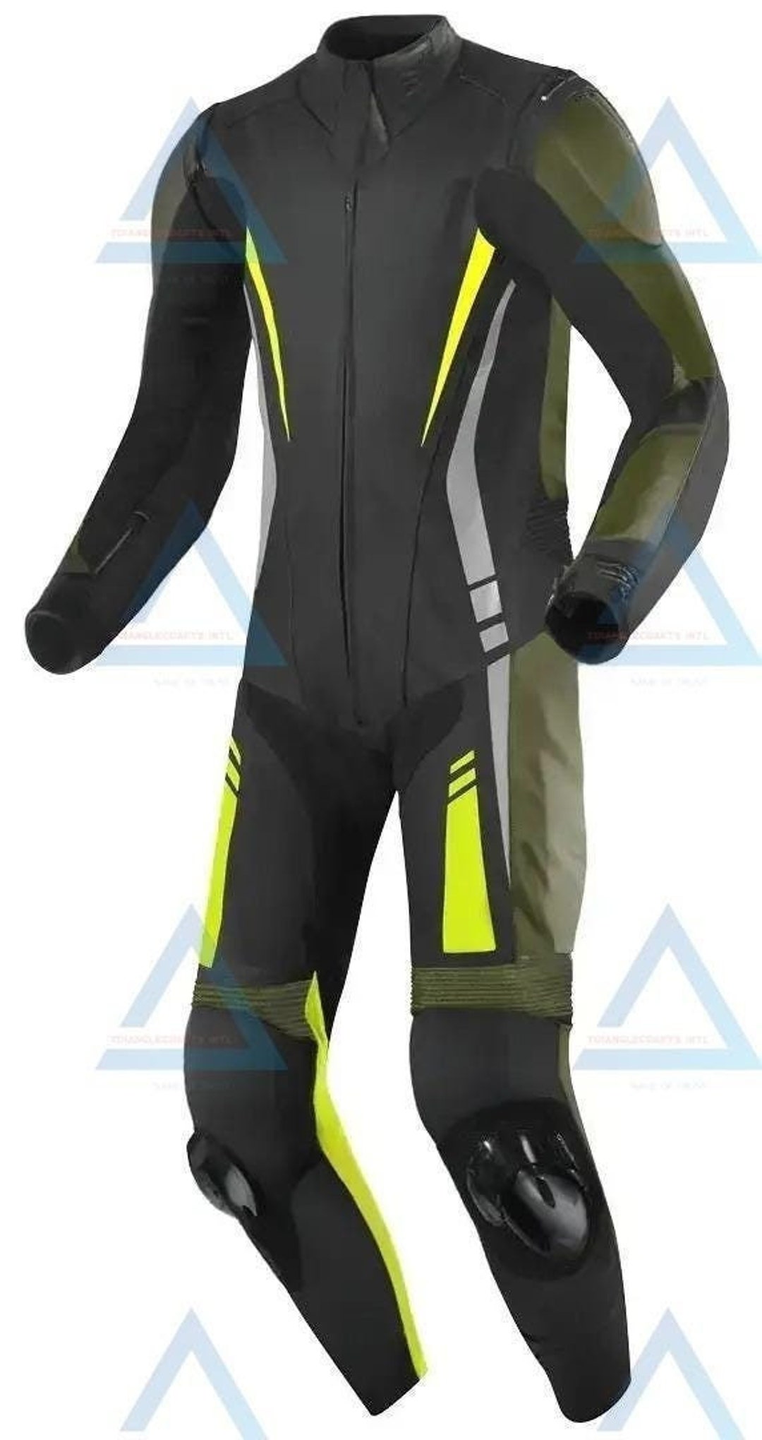 Motorbike Racing Suit - Motorcycle Protective Suit - Top Grain Kangaroo ...