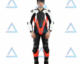 Motorbike Racing Suit - Motorcycle Protective Suit - Top Grain Kangaroo ...