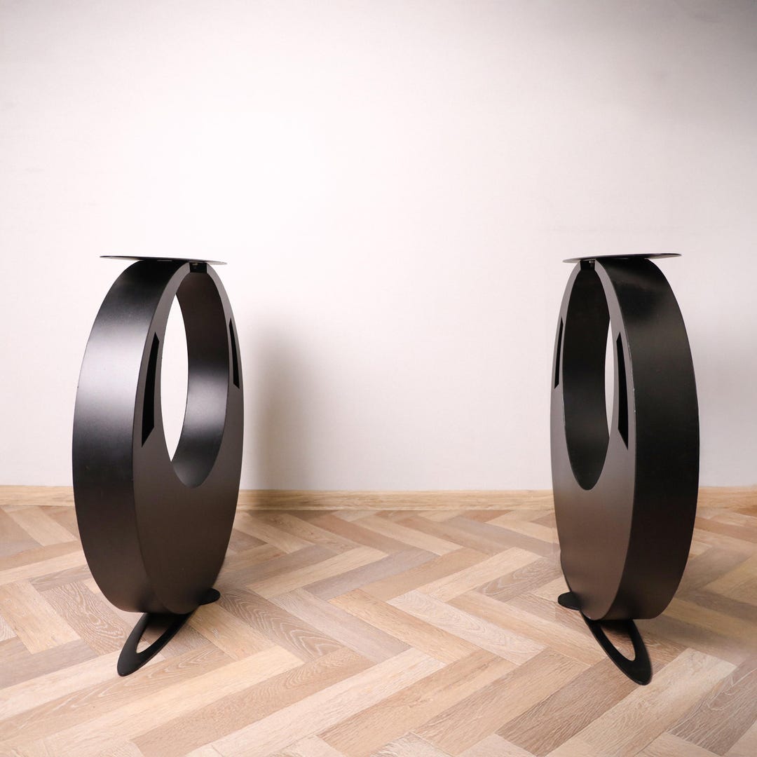 Metal End Table Legs Custom Metal Table Base With Laser Cut ...