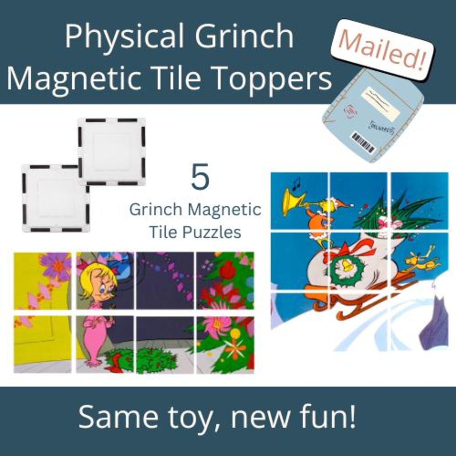 Magnetic Tile Topper Stickers, Printable, Magnatile Picasso Tile ...