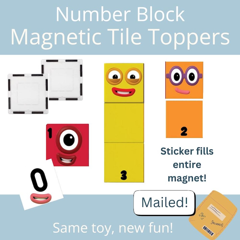 Number Blocks - Etsy