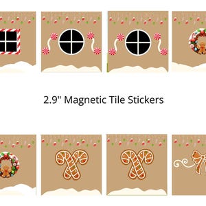 Magnetic Tile Topper Stickers, Printable, Magnatile Picasso Tile ...