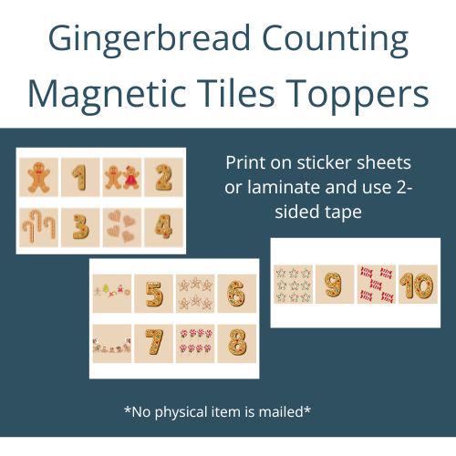 Magnetic Tile Topper Stickers, Printable, Magnatile Picasso Tile ...