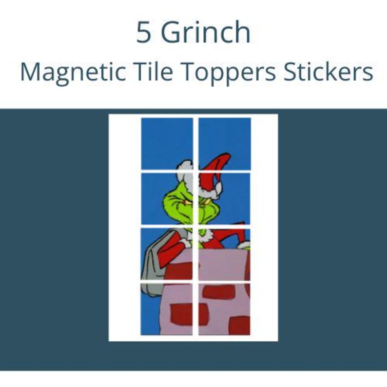 Magnetic Tile Topper Stickers, Printable, Magnatile Picasso Tile ...