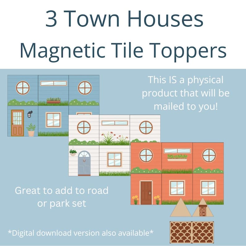 Magnetic Tile Topper Stickers, Printable, Magnatile Picasso Tile ...