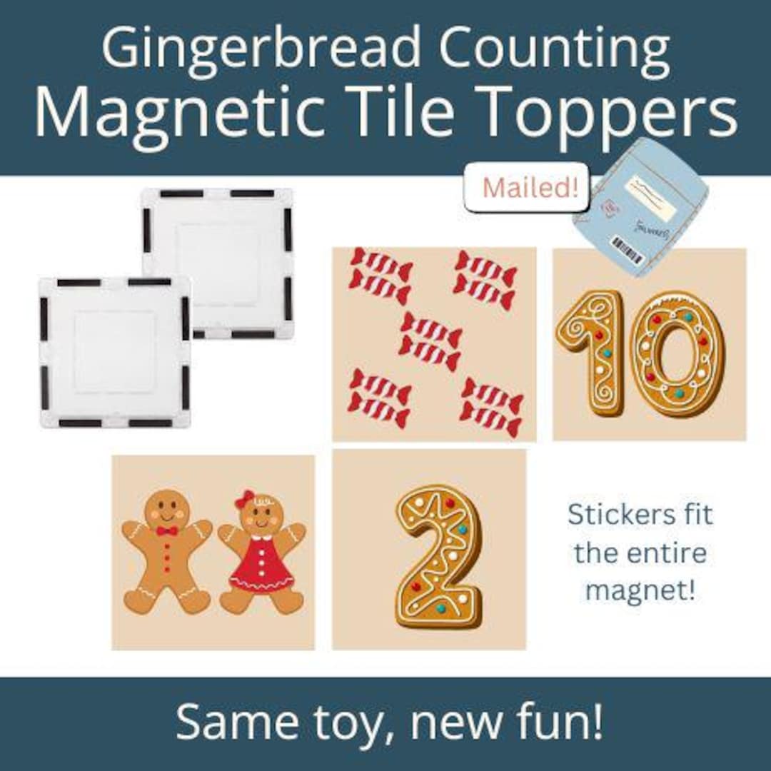 Magnetic Tile Topper Stickers, Printable, Magnatile Picasso Tile ...