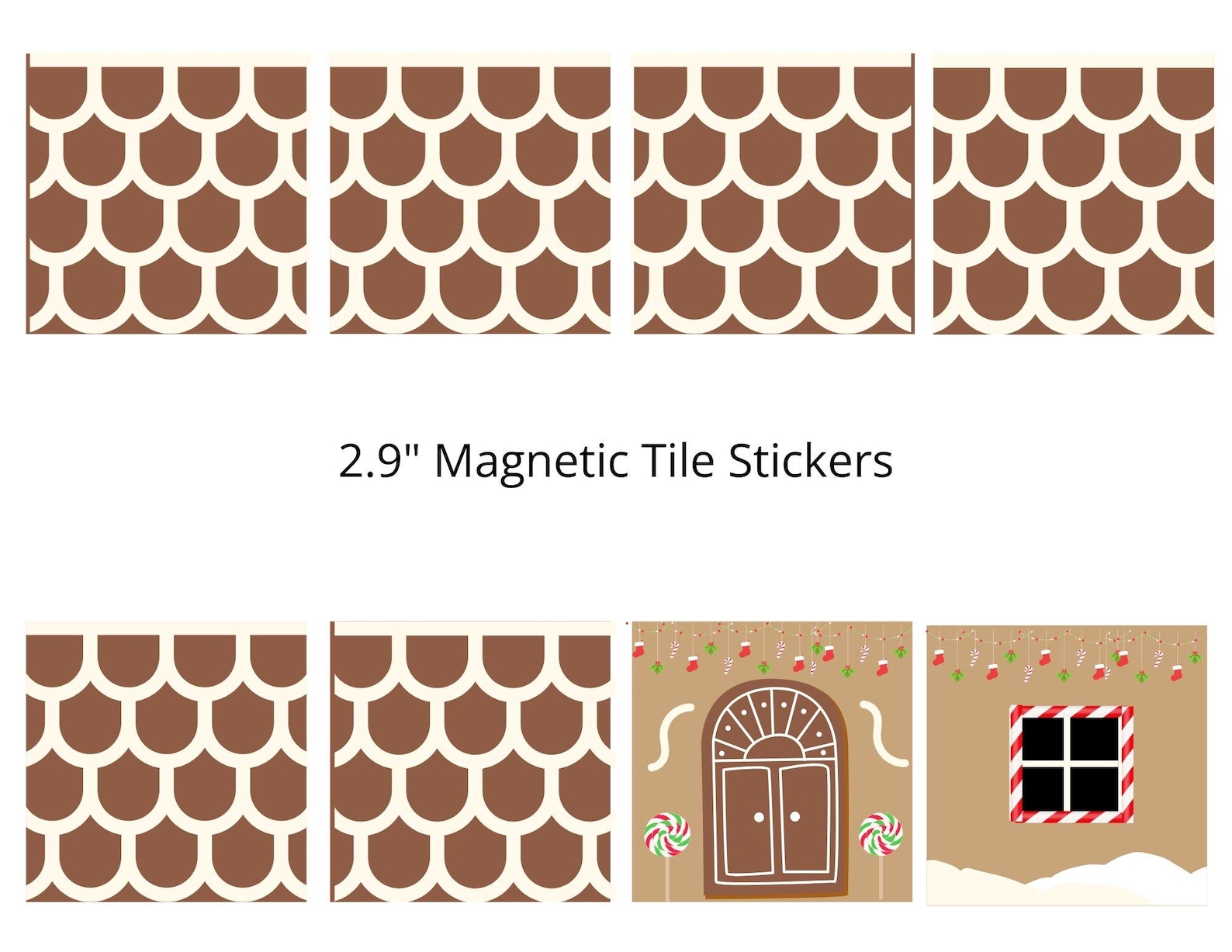 Magnetic Tile Topper Stickers, Printable, Magnatile Picasso Tile ...